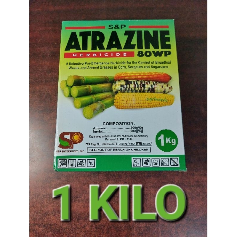 ATRAZINE 80WP (1 KILO) HERBICIDE BY S&P | Shopee Philippines