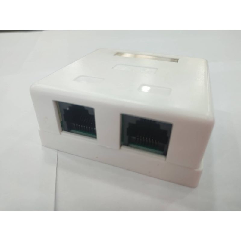 CAT5E MODULAR BOX DUAL | Shopee Philippines