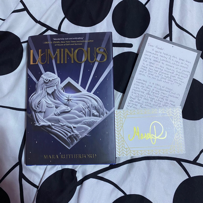Luminous by Mara Rutherford (HARDCOVER) | Shopee Philippines