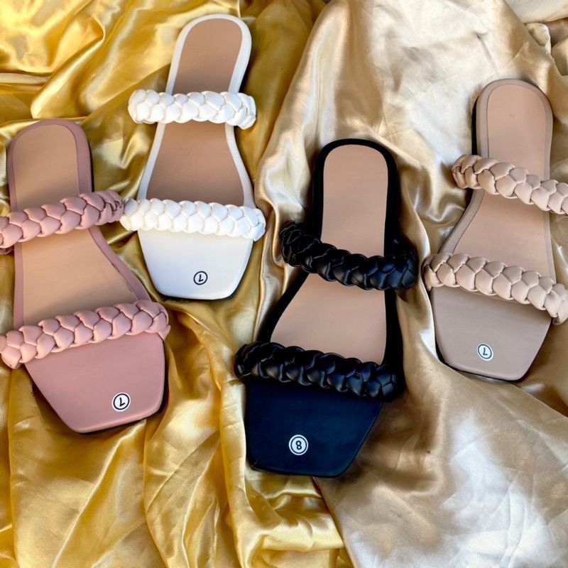 Belle Women Flat Sandals Trendy Comfy Open Toe Fashion Footwear ...