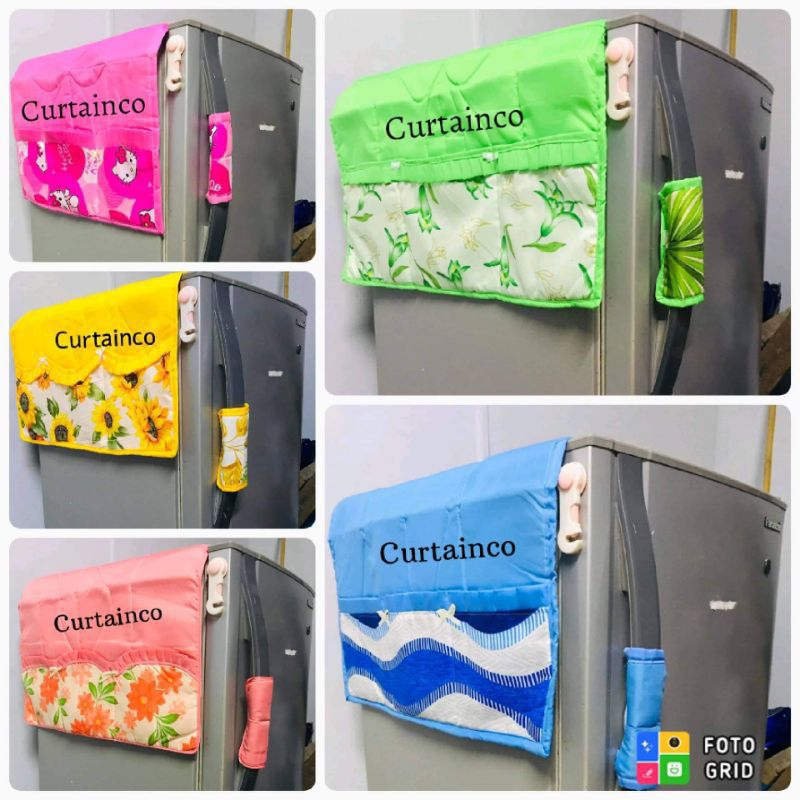 GSC Curtain Shop | Refrigerator / Ref Cover with Foam and Handle 50x23 ...