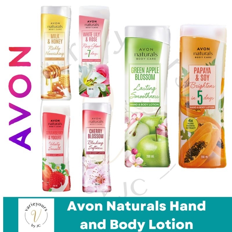 Avon Naturals Hand And Body Lotion 200ml, 400ml, 750ml | Shopee Philippines