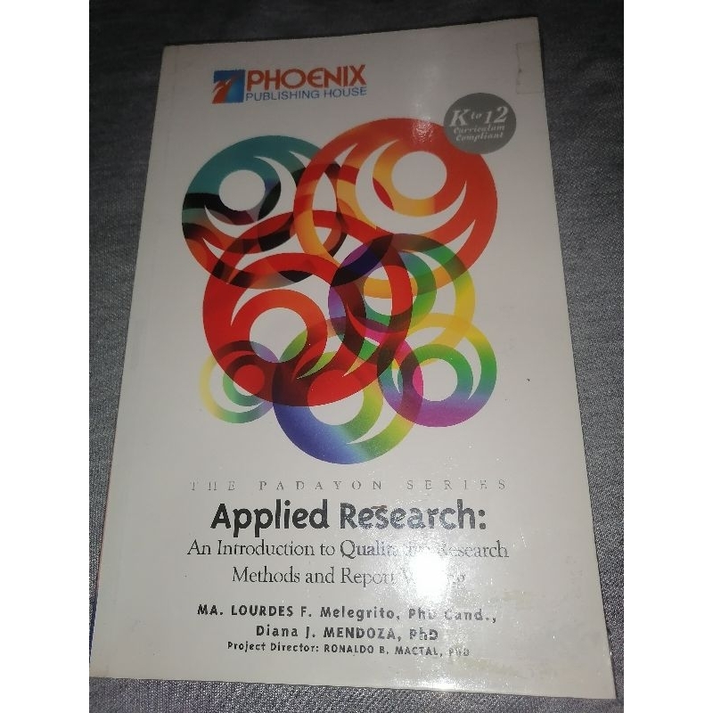 Applied Research: An Introduction to Qualitative Research Methods and Report Writing by ...