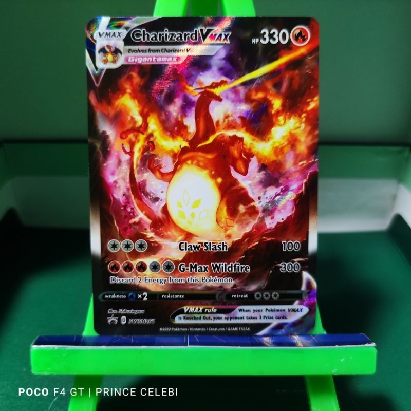 Pokemon TCG - Charizard Vmax | Shopee Philippines