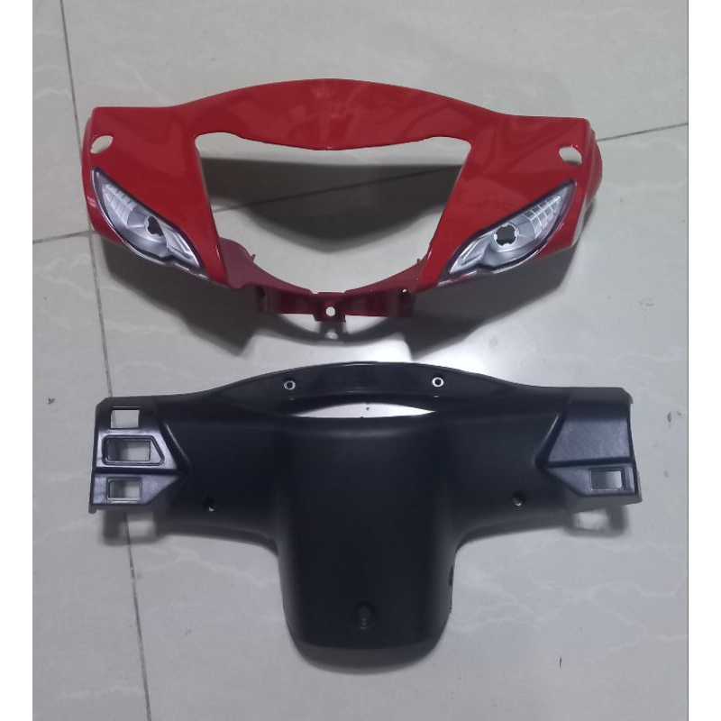 honda wave 100/r front cowling drum brake and rear cowling batok set ...
