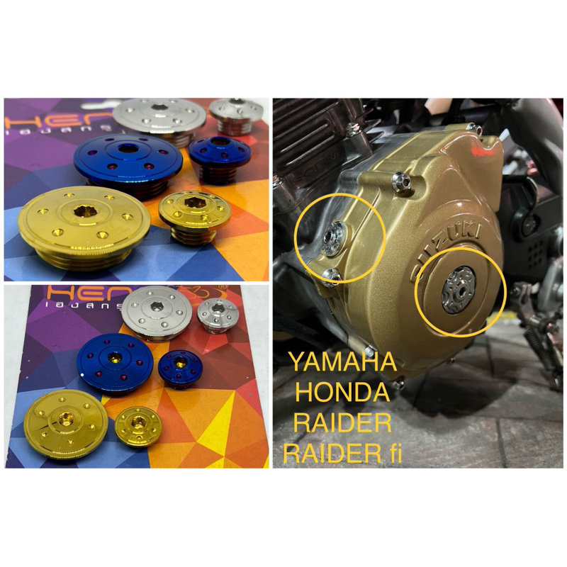 Heng Duo Cap set for Raider150/fi, Yamaha, Honda | Shopee Philippines