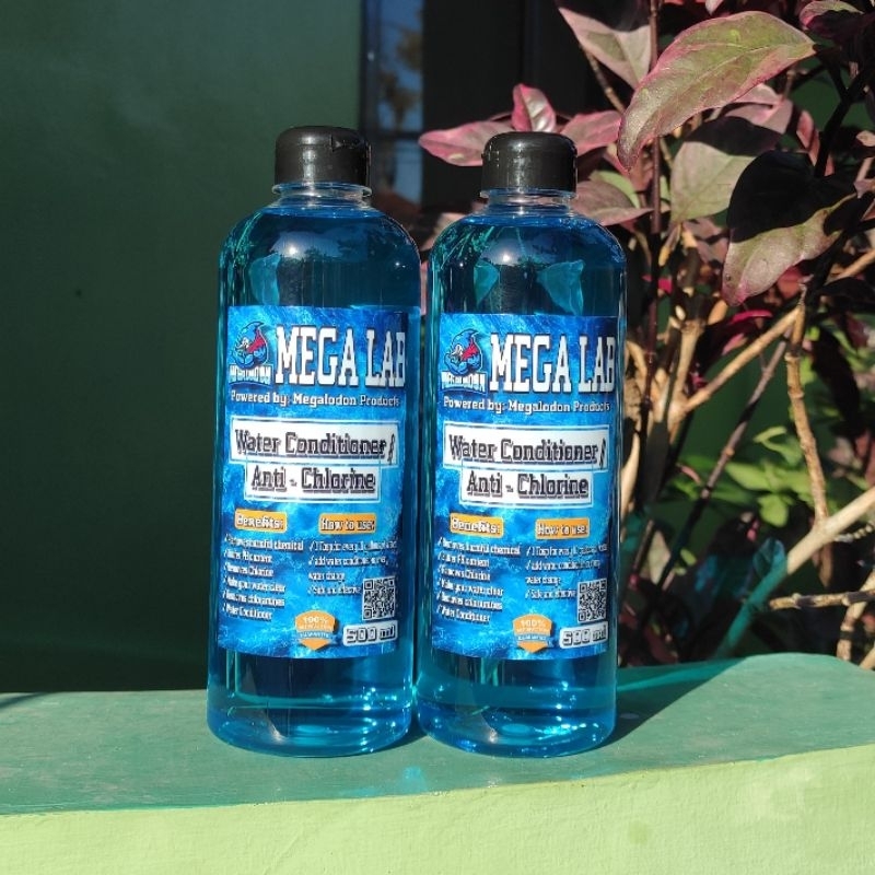 2 in 1 water conditioner and anti chlorine for fish (500ml) | Shopee ...