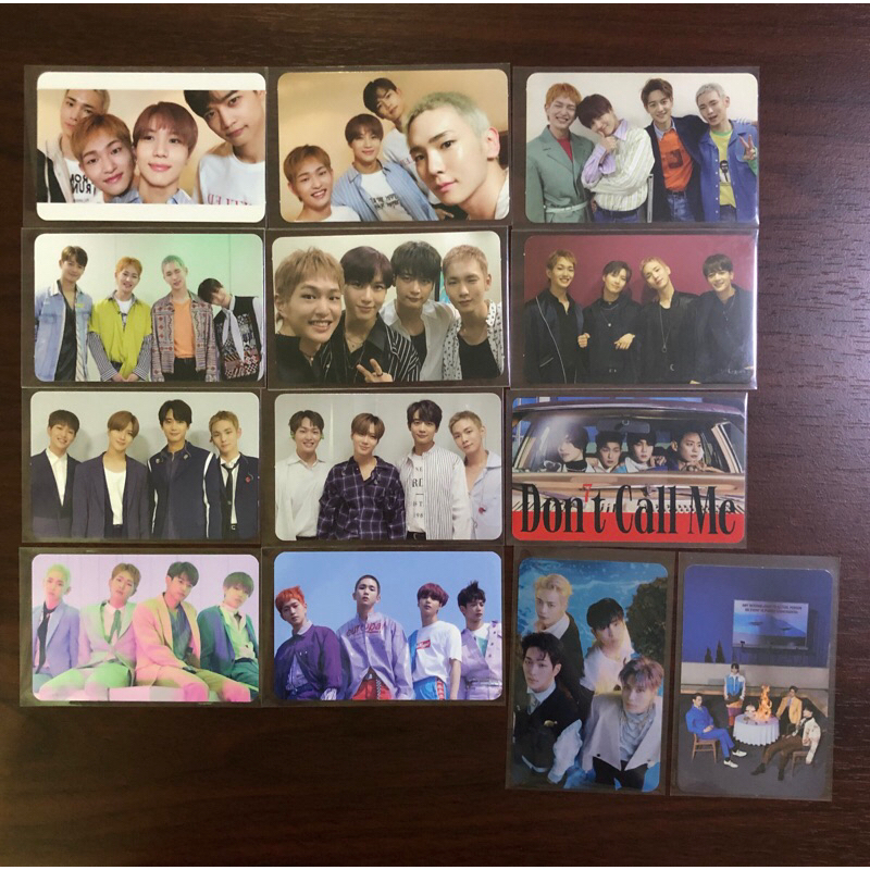 SHINee Group Photocards (Onew, Key, Minho, Taemin) | Shopee Philippines