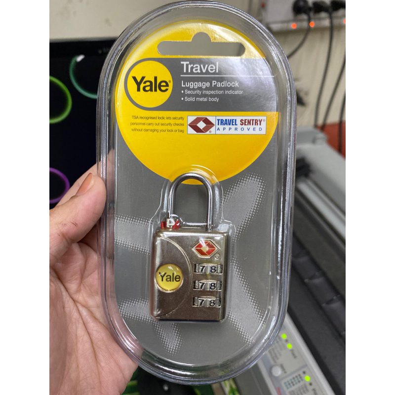 Yale TSA Approved Combination Luggage Lock YTP1/32/119/1 | Shopee ...