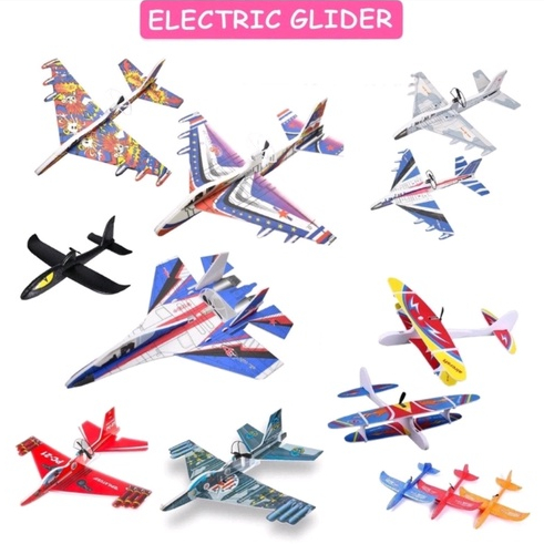 【In Stock】1pcs EPP Foam Hand Toss Airplane Outdoor Launch Glider Kids ...