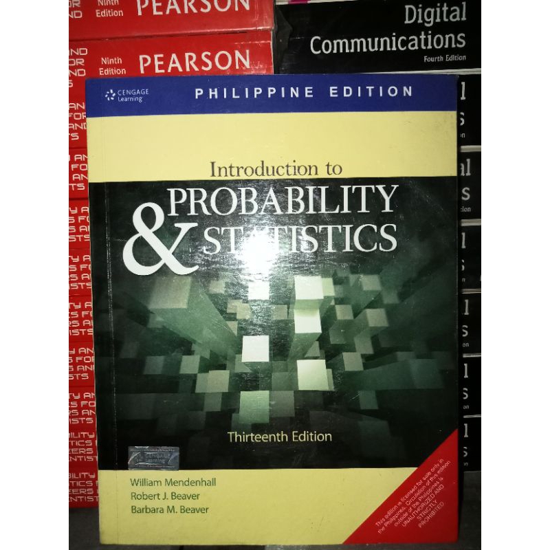 Introduction to Probability & Statistics Thirteenth Edition by William Mendenhall | Shopee ...