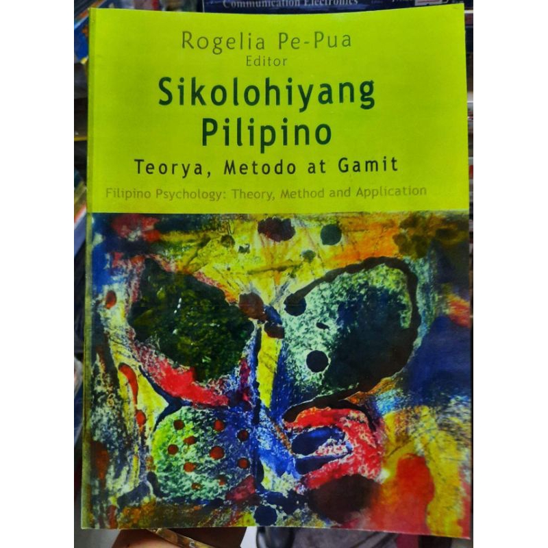 Sikolohiyang Pilipino Teorya, Metodo at Gamit - Rogelia Pe-Pua | Shopee ...