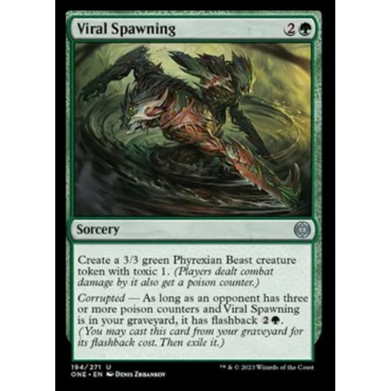 Viral Spawning - ONE - Uncommon - MTG Cards | Shopee Philippines