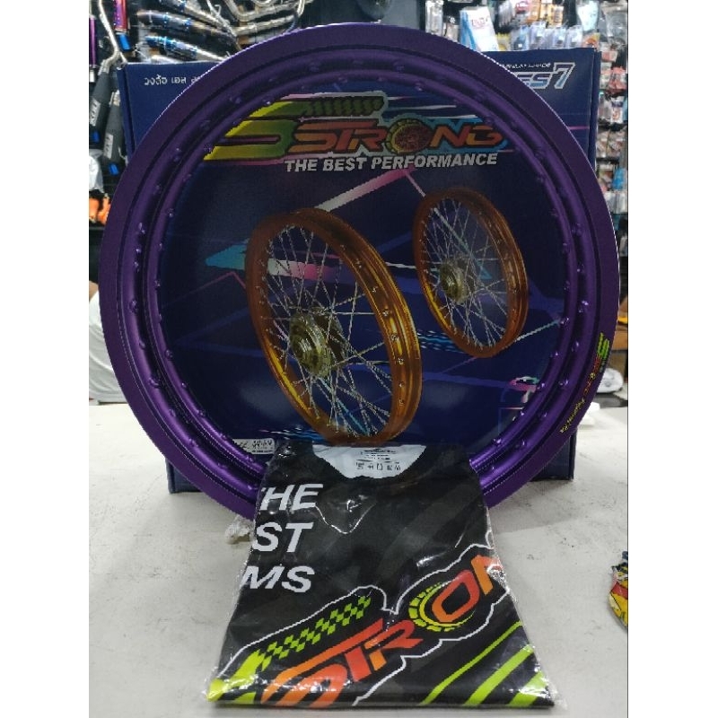 SSTRONG RIM SERIES7 & PENTAGON 1.2 1.4 W/ FREE TSHRT | Shopee Philippines