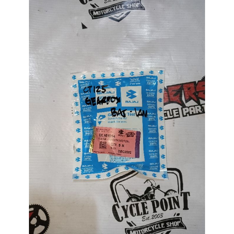 Bajaj Genuine Speedometer Gear & Screw for CT125/150 | Shopee Philippines