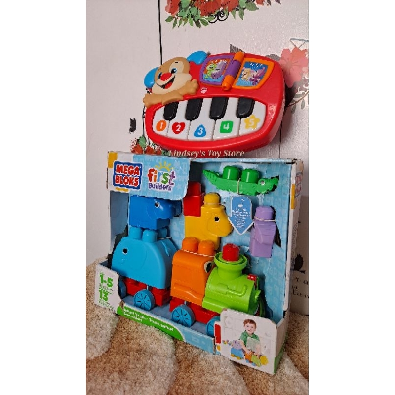 Bundle Mega Bloks + Fisher Price Piano | Shopee Philippines