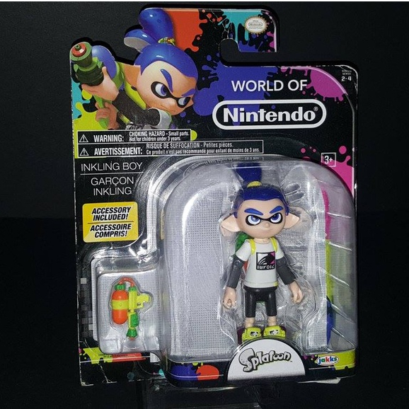 World of Nintendo: Splatoon Inkling Boy 4.7inch Figure | Shopee Philippines