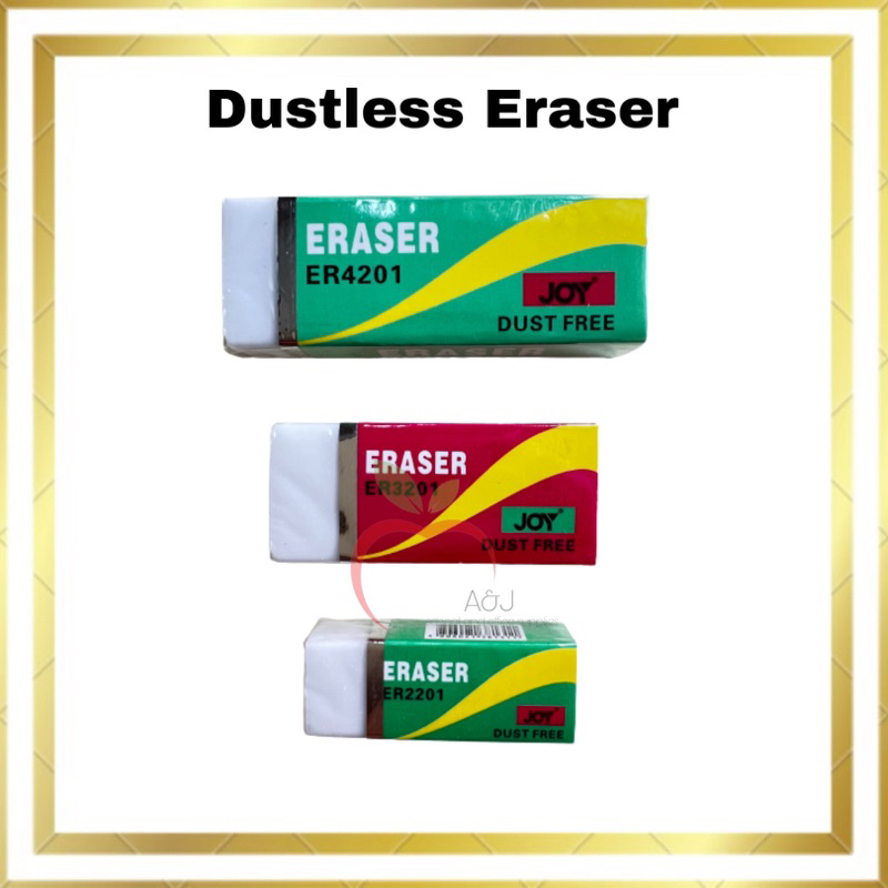 Joy Eraser Dustless Non-toxic Small, Medium, Large | Shopee Philippines