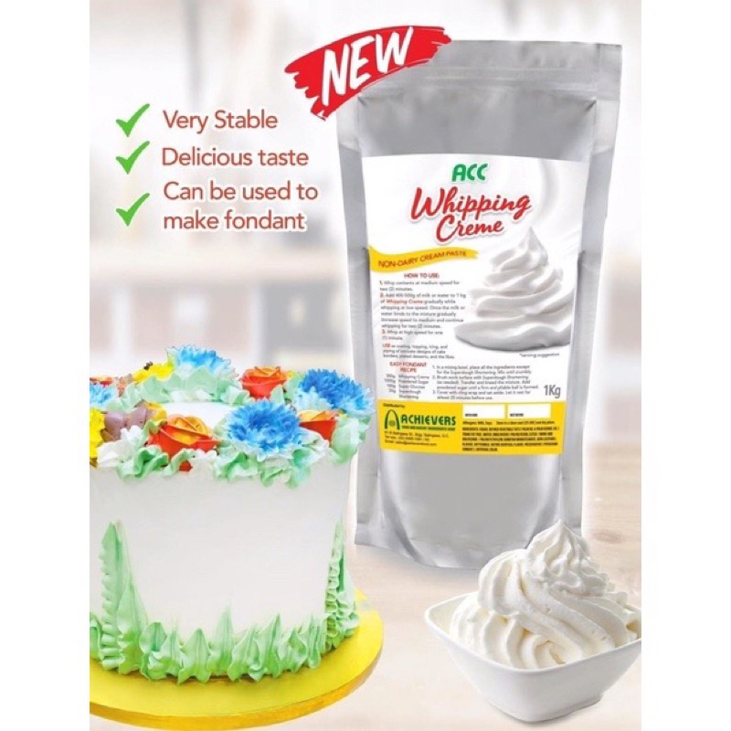Acc whipping cream 1kg | Shopee Philippines