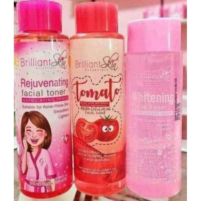 BRILLIANT SKIN BIG FACIAL TONERS ORIGINAL‼ | Shopee Philippines
