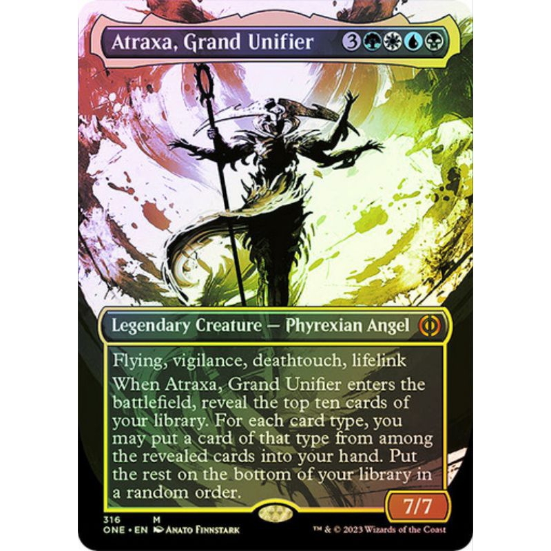 Atraxa, Grand Unifier - ONE - Mythic - MTG Cards (WotC) | Shopee ...