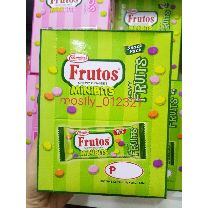 Frutos Minibits 12pcs Per Box Shopee Philippines