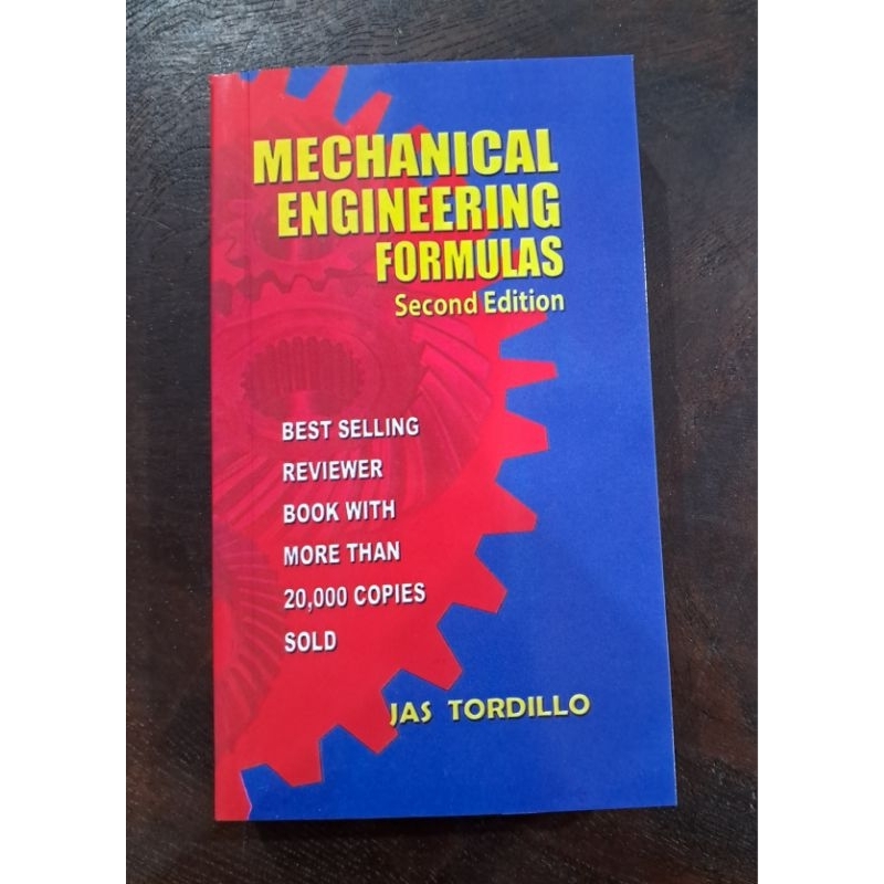 Mechanical Engineering Formulas Second edition Jas Tordillo | Shopee ...