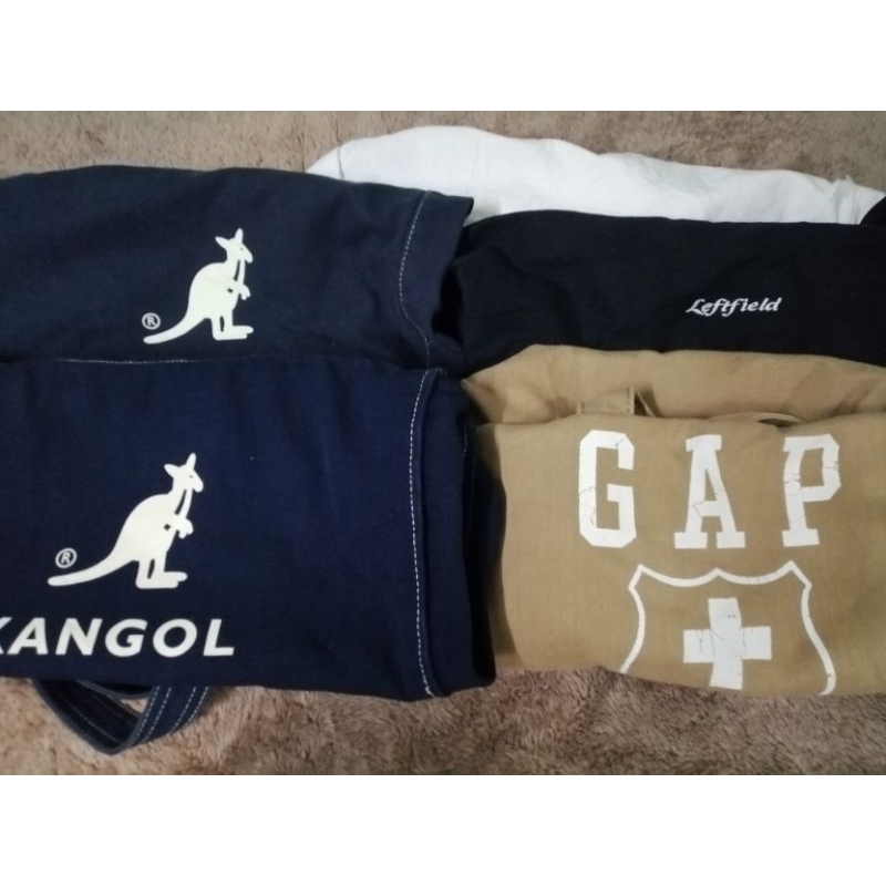 TOTE BAGS BUNDLE(KANGOL,GAP,LEFTFIELD,UNIQLO) | Shopee Philippines