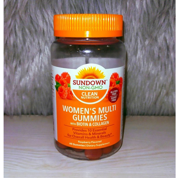 Sundown Women's Multivitamin with Biotin Gluten-Free Gummies, 60 count ...