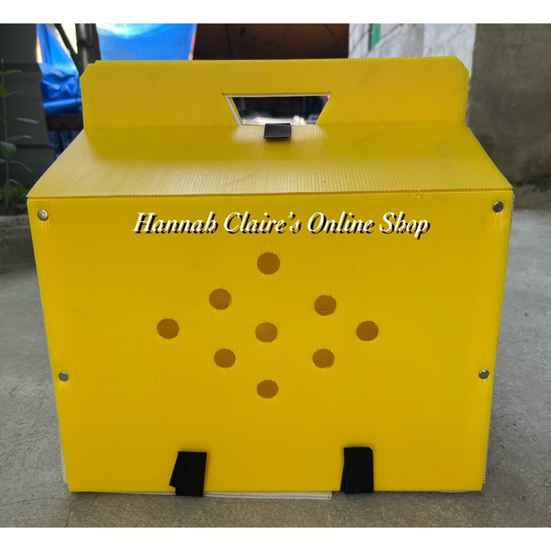 Folding Plastic Cockbox for Gamefowl size Double | Shopee Philippines