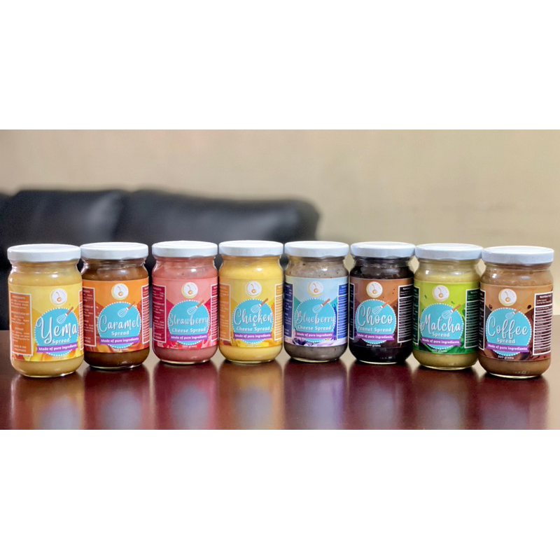 Palaman (Yema/ChocoPeanut/Caramel/Chicken/Coffee/Matcha/Strawberry ...