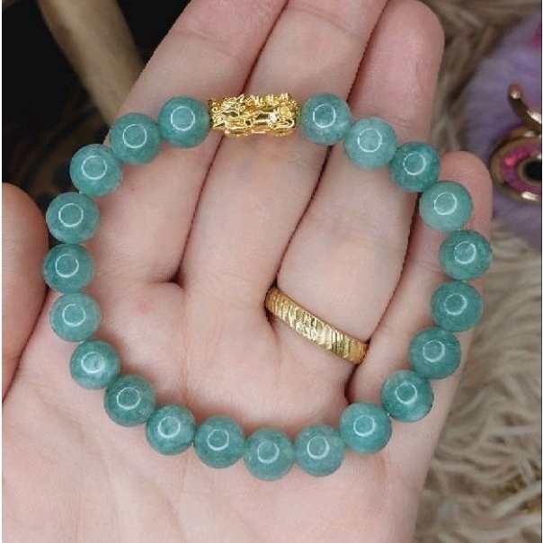 24k & 18k Authentic Gold Piyao in Burmese Jade Premium Stone QUALITY ...