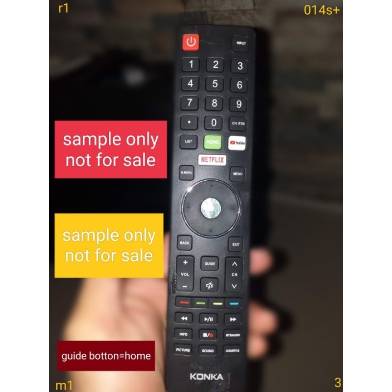 konka smart tv remote(universal)100% na gagana sa tv mo | Shopee ...