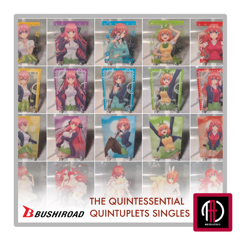 Bushiroad Trading Card - The Quintessential Quintuplets - Miku Nino ...
