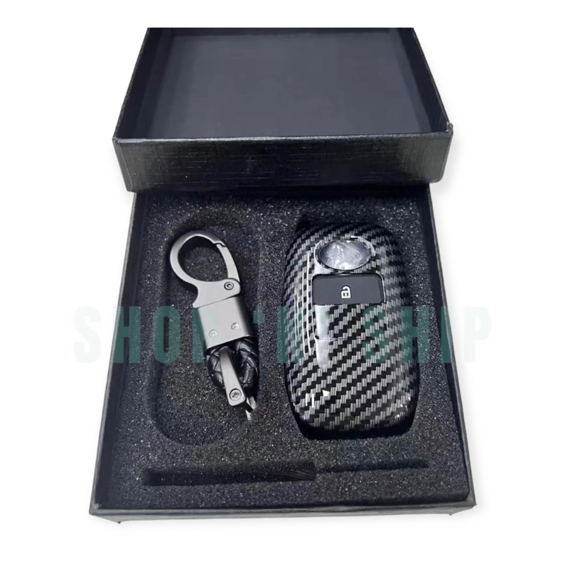 Toyota Raize, Veloz, Avanza 2022 to 2023 ABS Hard Plastic Carbon Key ...