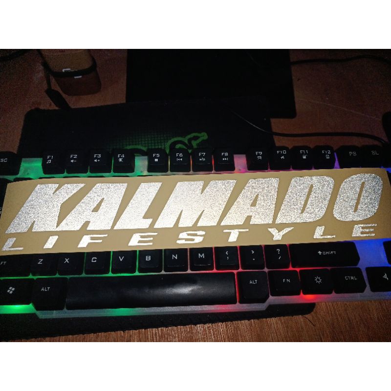 Motorcycle and car sticker decals Kalmado Lifestyle | Shopee Philippines
