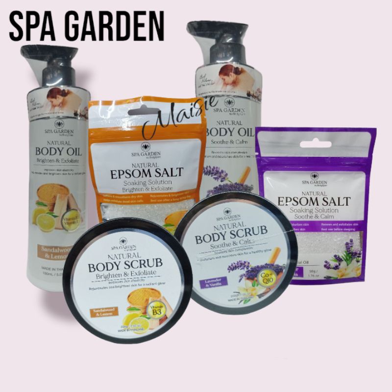 Body Xpert Natural epsom salt /Body scrub | Shopee Philippines