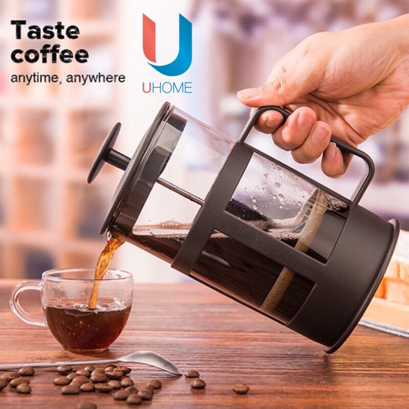 UHome Coffee Press Gift Set French Press Coffee Maker Tea Maker French ...