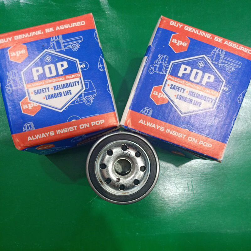 Piaggio Parts Complete Oil Filter (Gasoline) | Shopee Philippines