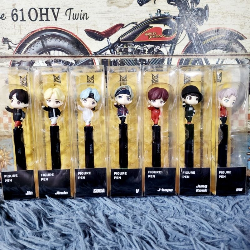 [ONHAND] OFFICIAL BTS Tinytan Figure Pen Mic Drop | Shopee Philippines
