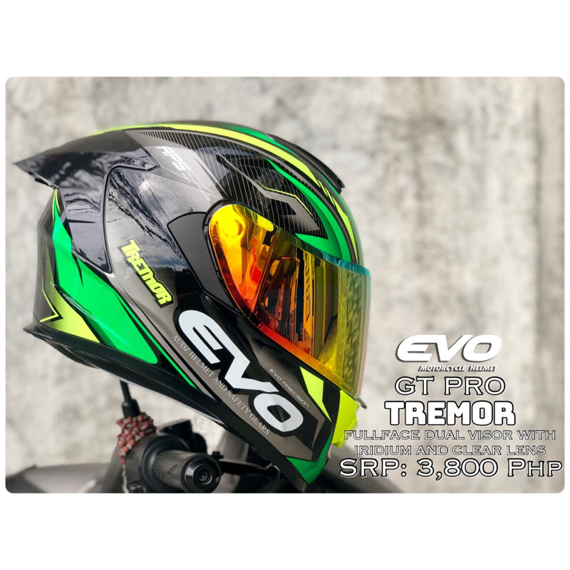 EVO HELMET GT PRO TREMOR | Shopee Philippines