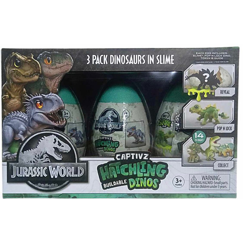 Jurassic World Captivz Hatchling buildable Dinos | Shopee Philippines