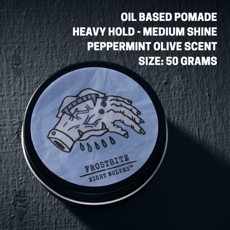 Eight Wolves Pomade (50g Oil-Based) - LOWEST PRICE | Shopee Philippines