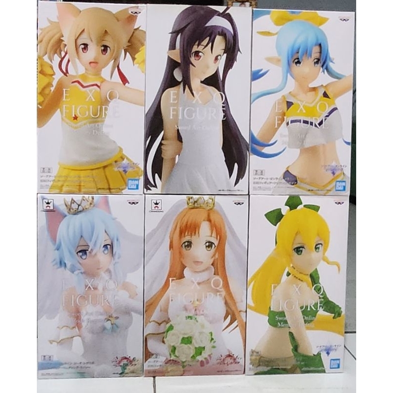 EXQ Sword Art Online (Asuna, Suguha, Yuuki, Silica, Sinon, Alice ...