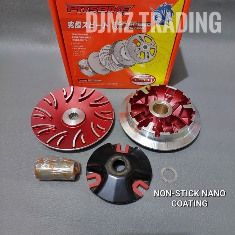 AEROX / NMAX V2 | Pulley Set w/ Lighten Pin | Pitsbike | Shopee Philippines