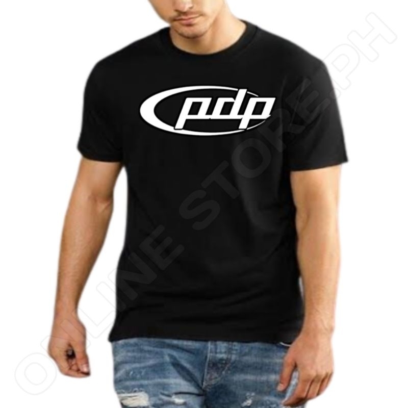 T-Shirt PDP Drums Logo Design Mens Shirt | Shopee Philippines