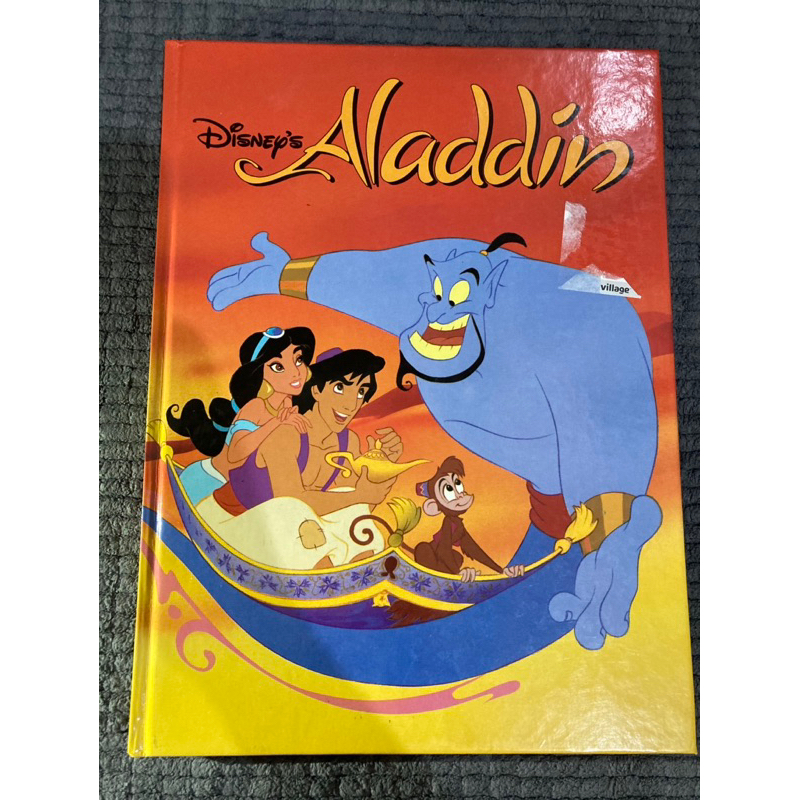 Disney's Aladdin book hardbound thick book | Shopee Philippines