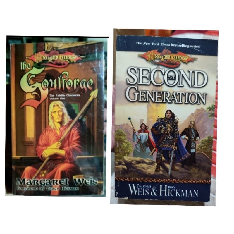 Kalibruhan: Dragon Lance book series by Margaret Weis (fantasy / Dragonlance / collectible ...