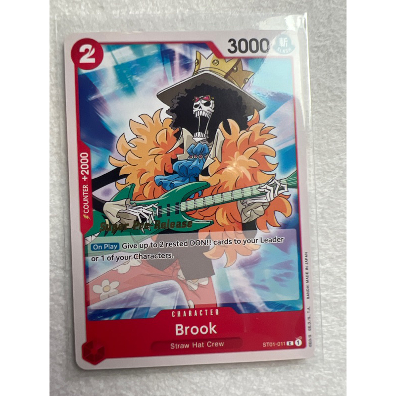 1st Edition Super Pre-Release ST-01 [EN] Nami Robin Franky Chopper ...