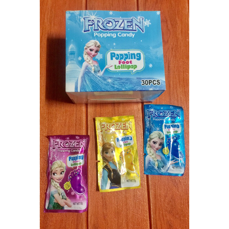 Frozen Elsa and Ana Popping Lollipop Candy 30 pcs | Lootbag Fillers ...